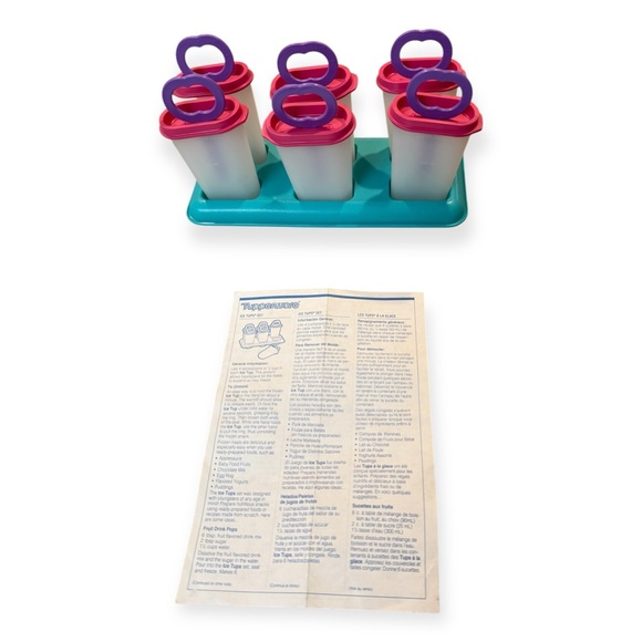 Tupperware | Dining | Tupperware Ice Tups Set Vintage | Poshmark
